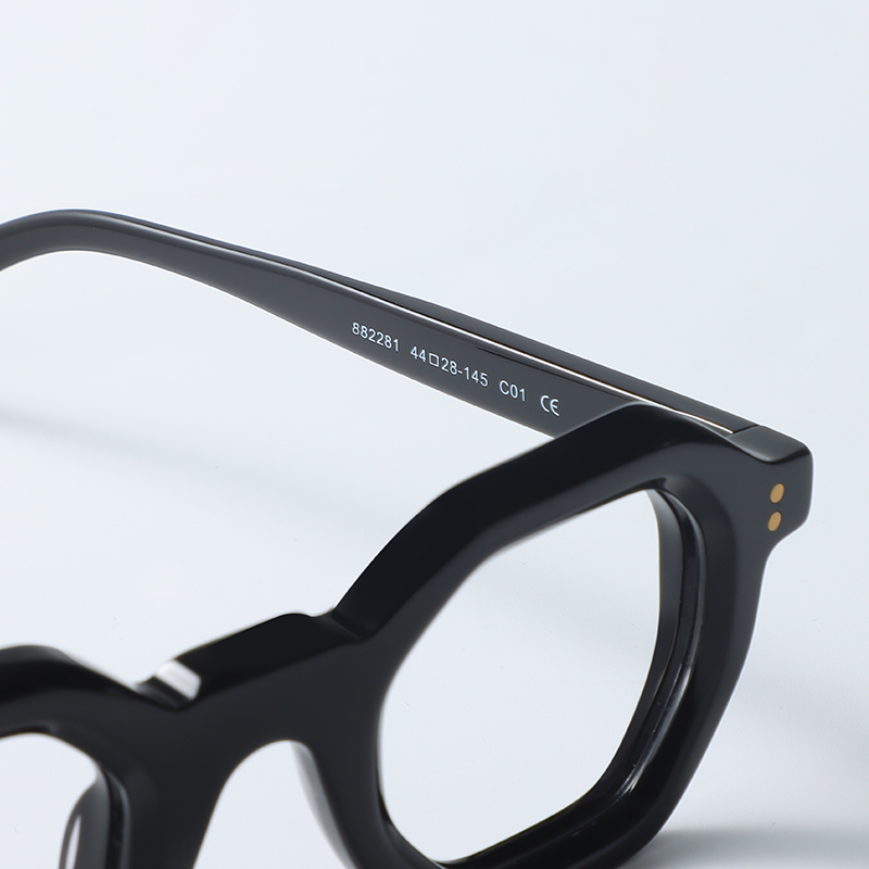 What do the numbers on the temples mean?