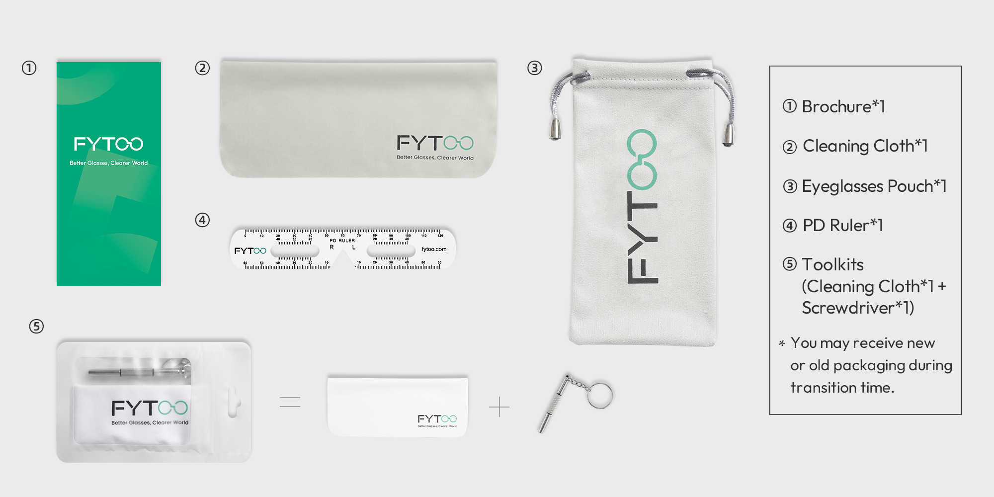 Geometric Frame Eyeglasses | Men's glasses | Fytoo Optical