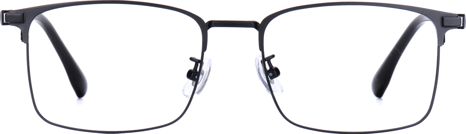 Titanium Full Rim Glasses, Rectangle Shape Glass Frames | Fytoo Optical