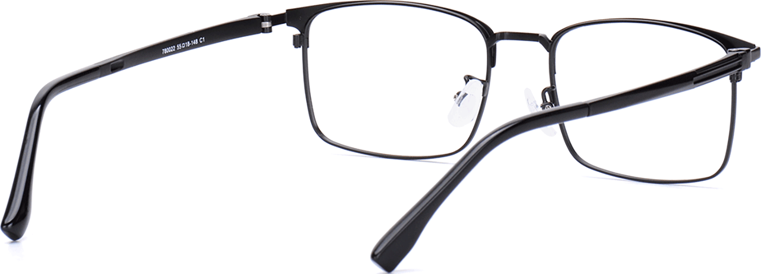 Titanium Full Rim Glasses, Rectangle Shape Glass Frames | Fytoo Optical