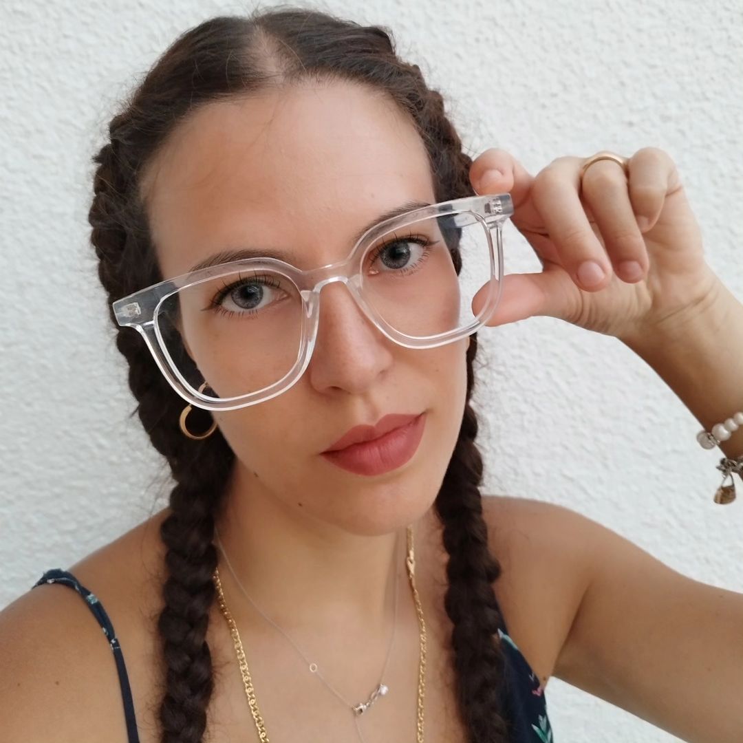 Noyes Square Transparent Eyeglasses | Fytoo Optical