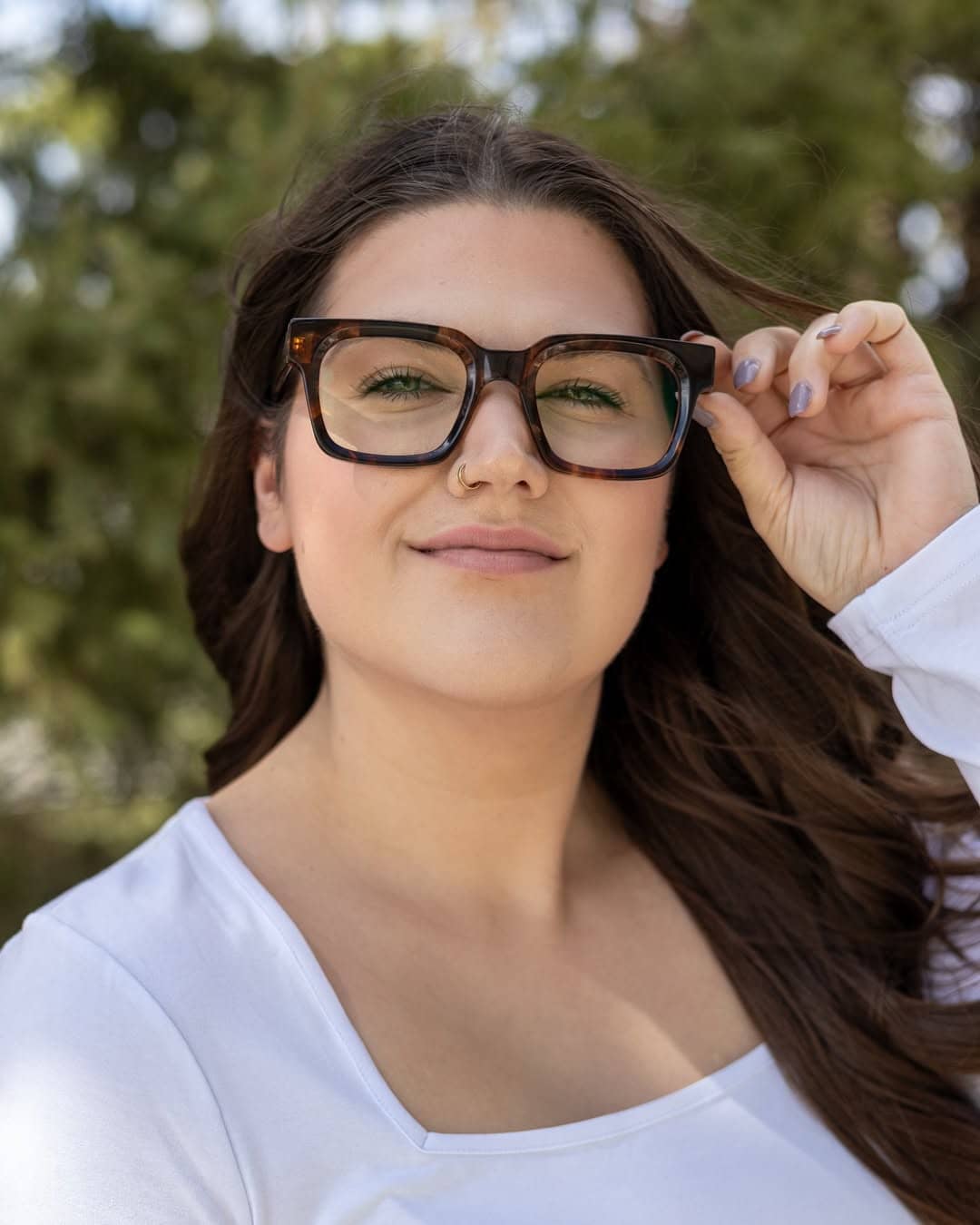 Robinson Rectangle Two-tone Eyeglasses | Fytoo Optical