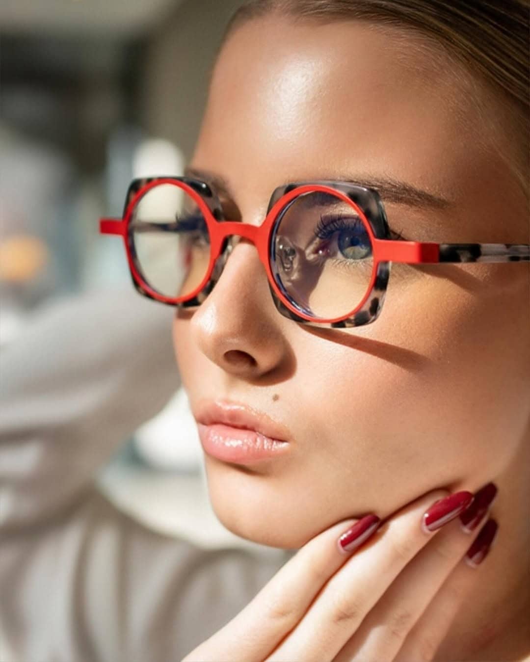 Fiora Square Two Tone Eyeglasses | Fytoo Optical