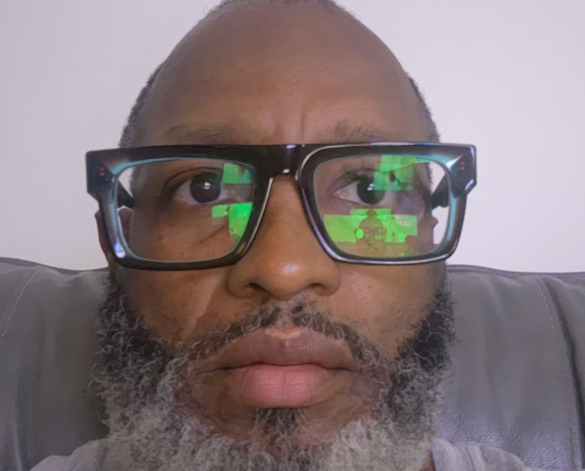 Enzo Rectangle Two-Tone Eyeglasses | Fytoo Optical