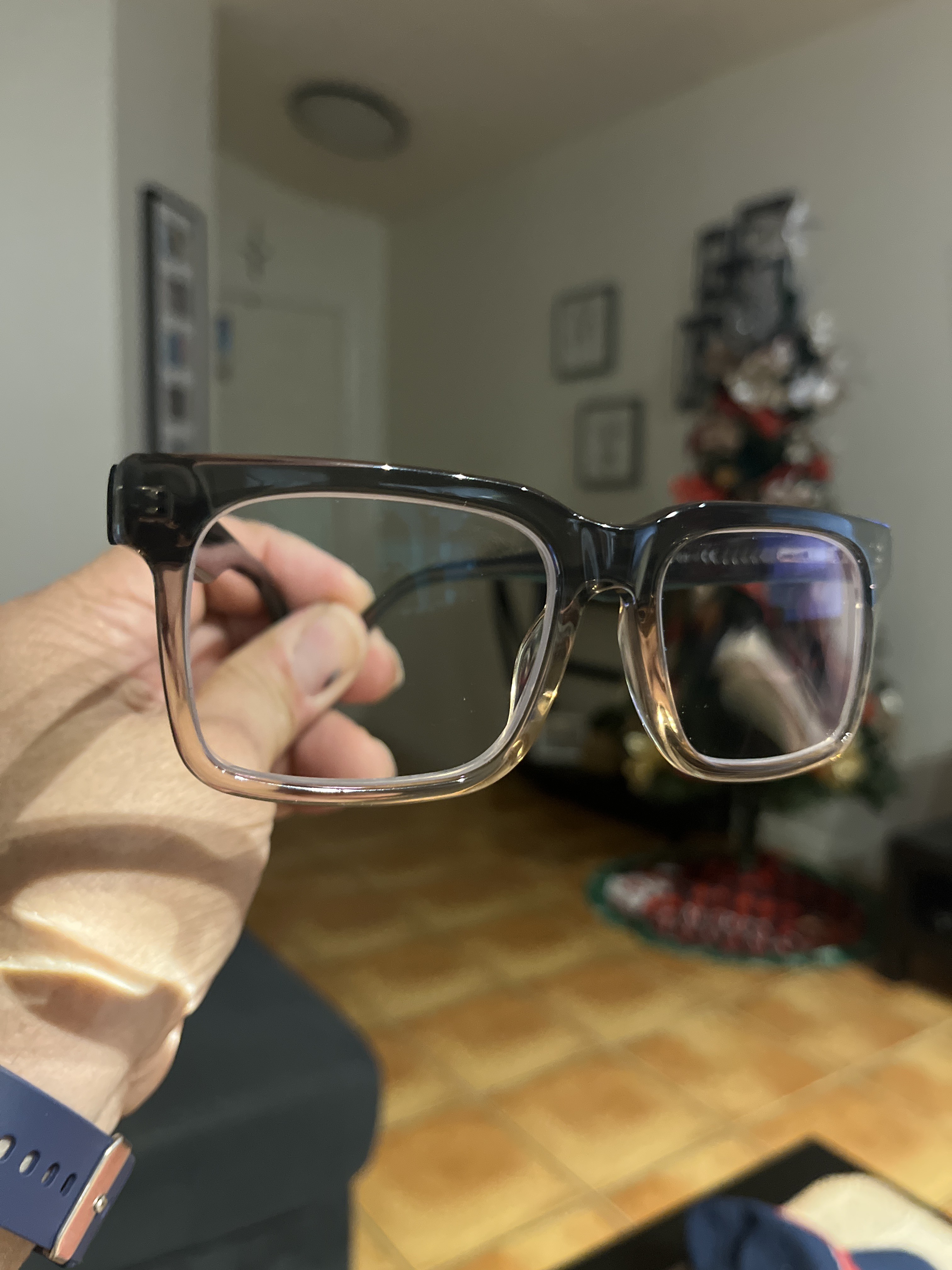 Alfred Rectangle Two-Tone Eyeglasses | Fytoo Optical