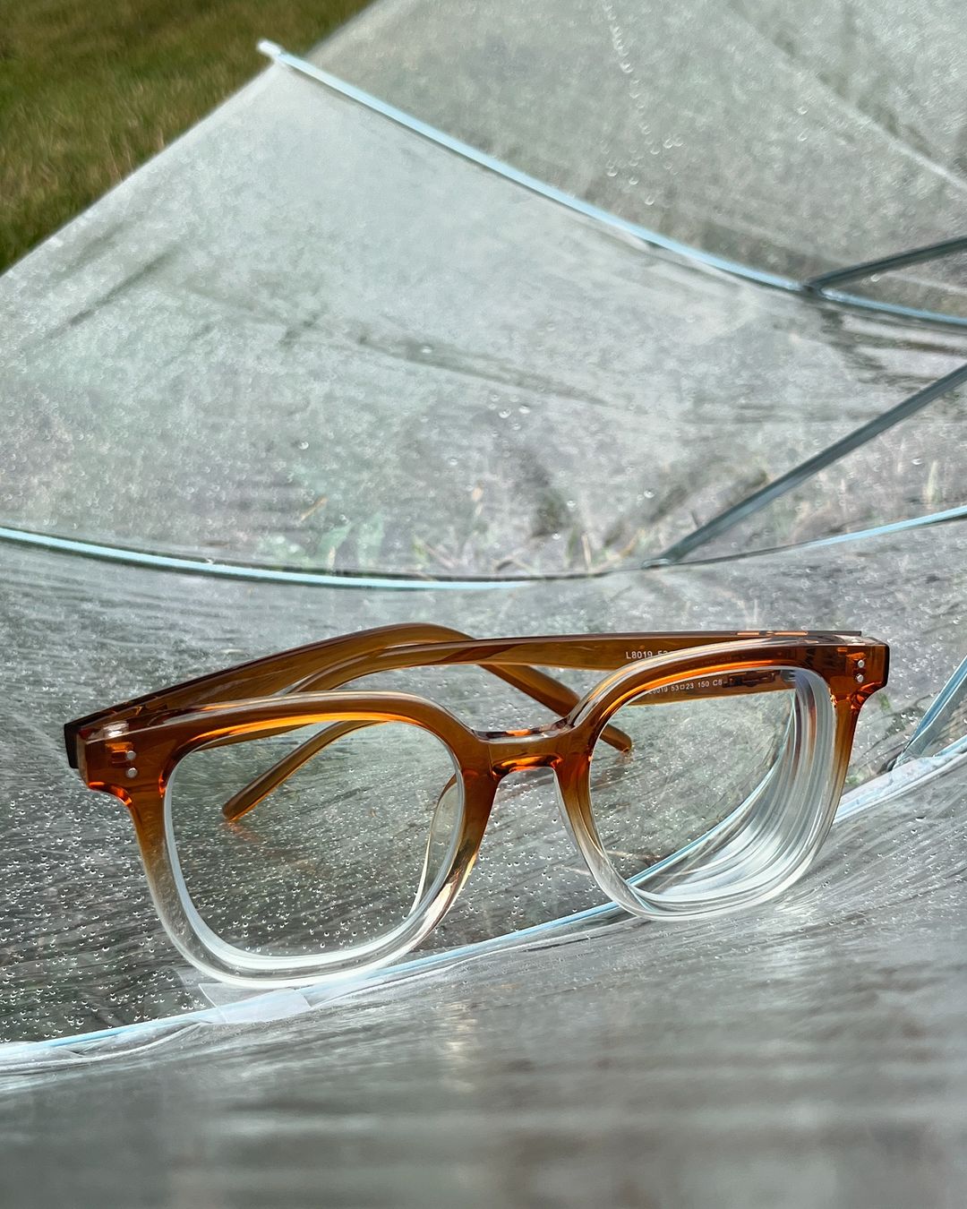 Noyes Square Transparent Eyeglasses | Fytoo Optical