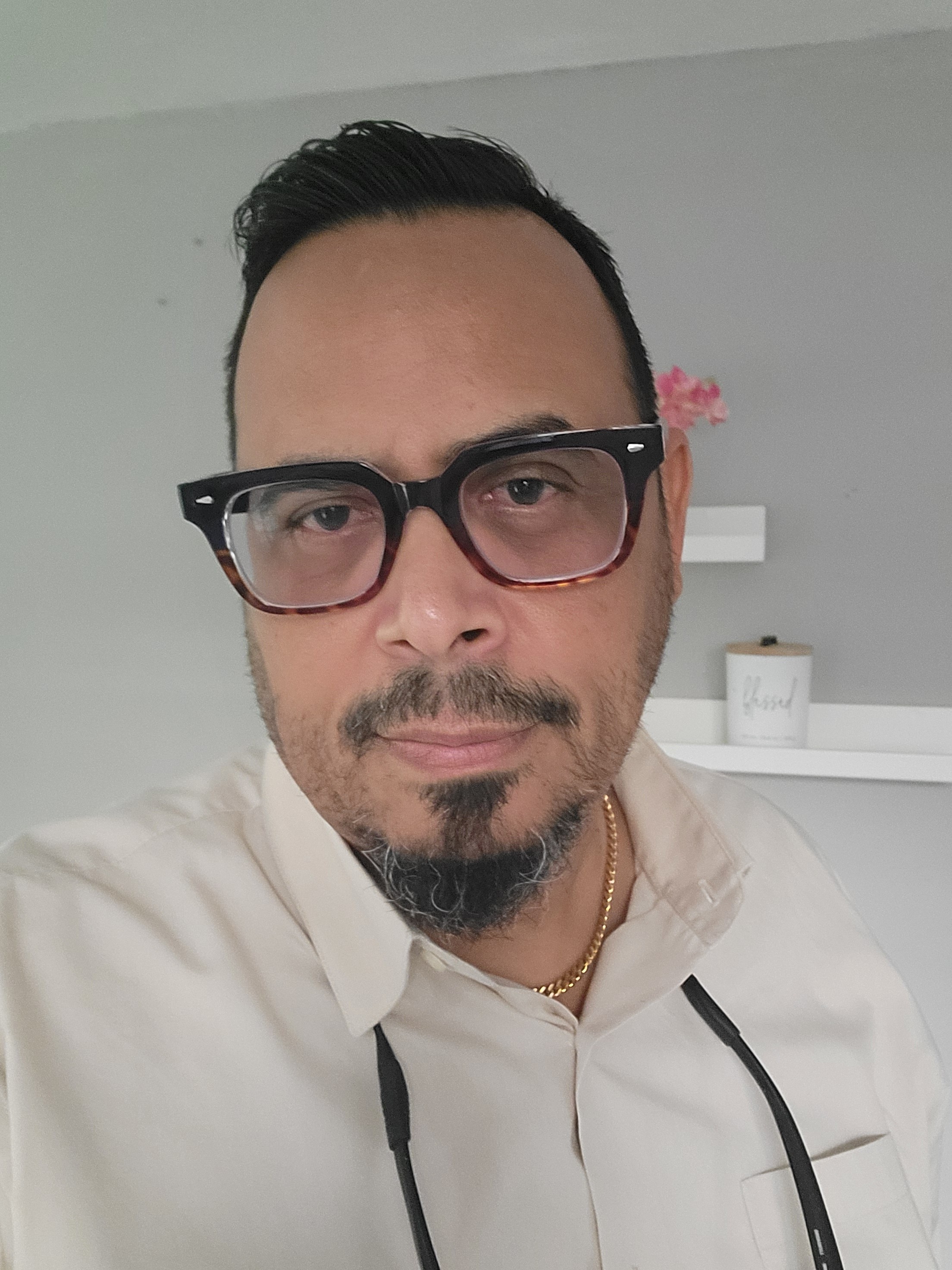 Elena Rectangle Two-Tone Eyeglasses | Fytoo Optical