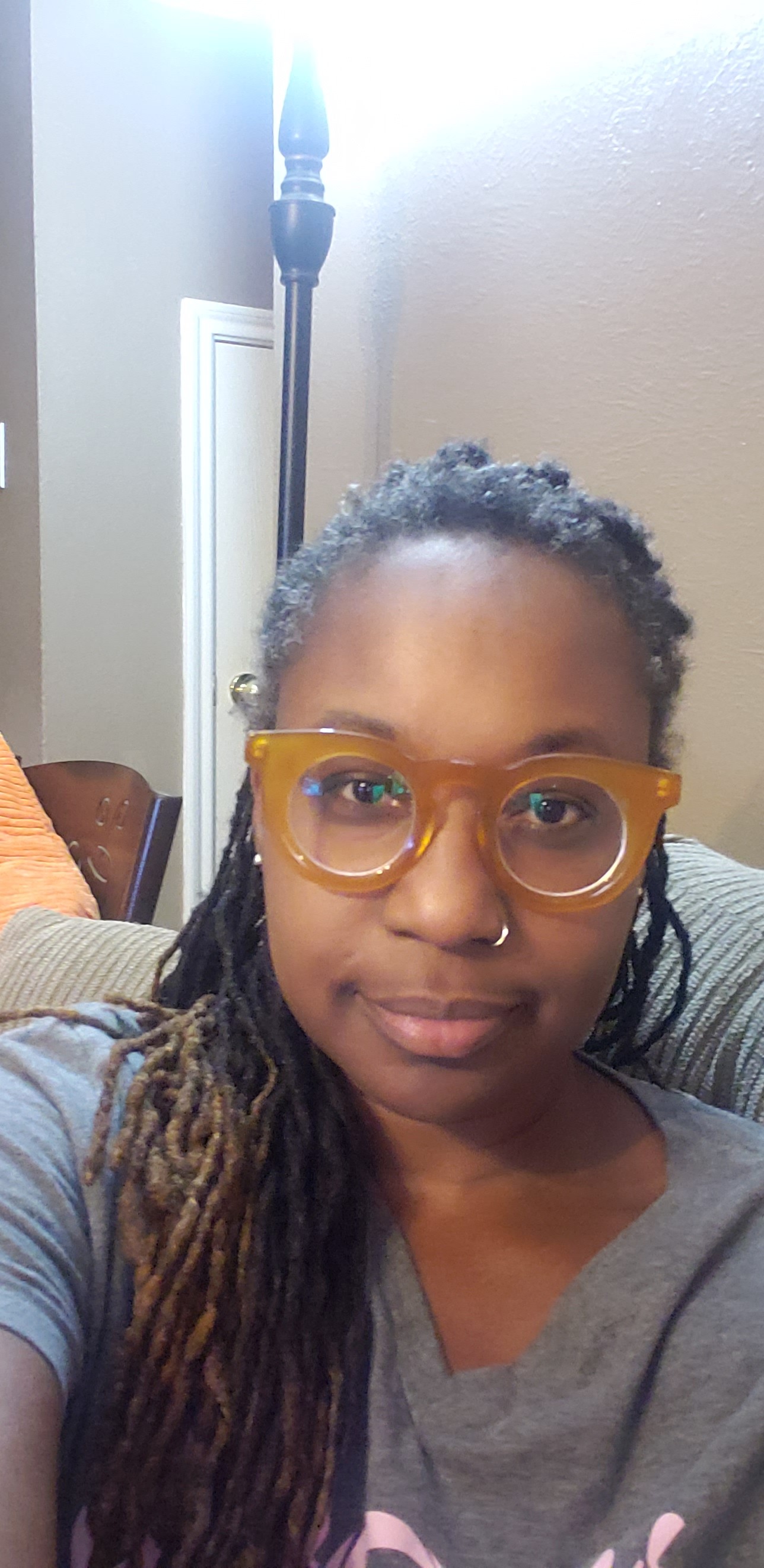 Archer Round Orange Eyeglasses Fytoo Optical archer-round-orange-eyeglasses-fytoo-optical