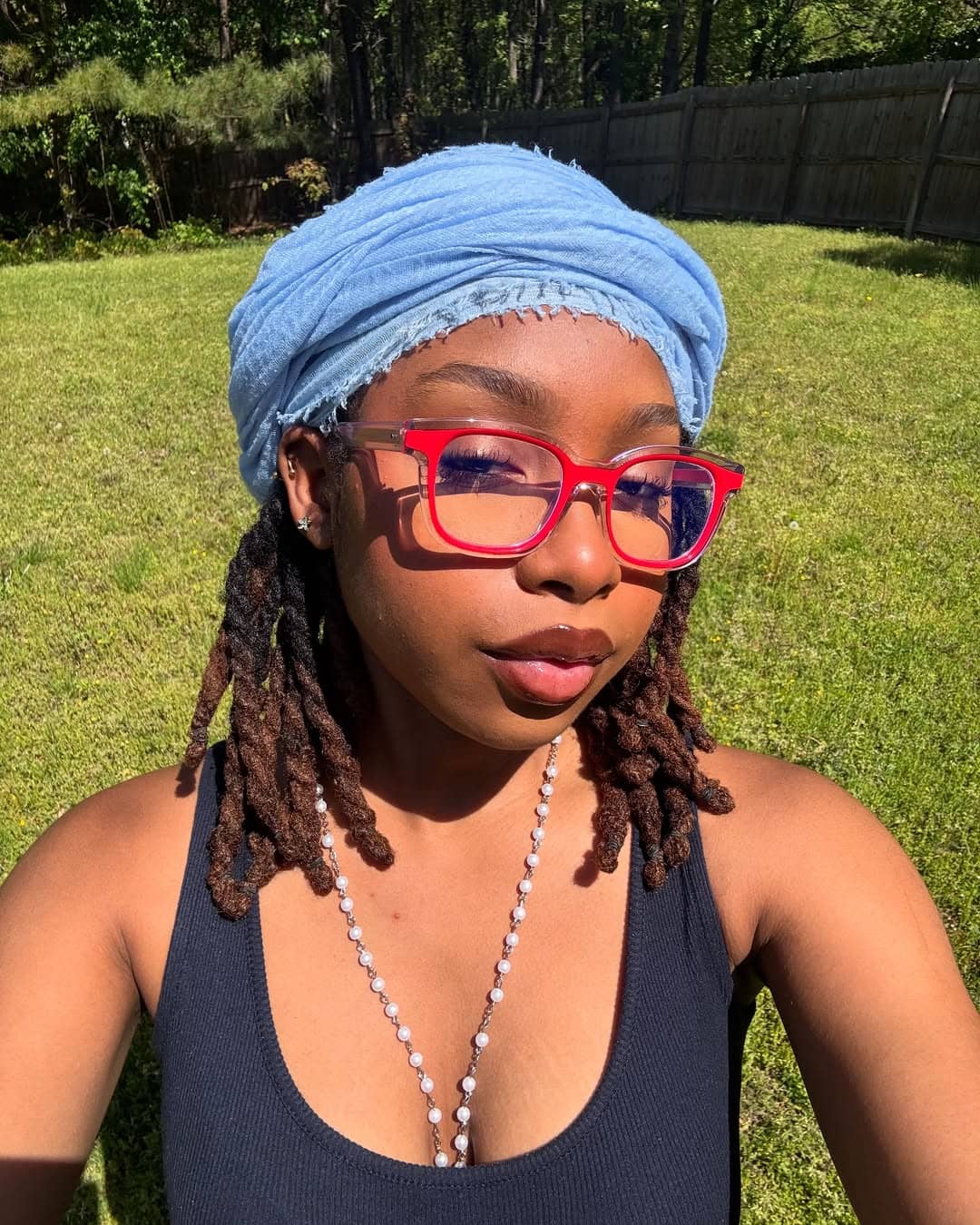 Simone Square Red Eyeglasses | Fytoo Optical