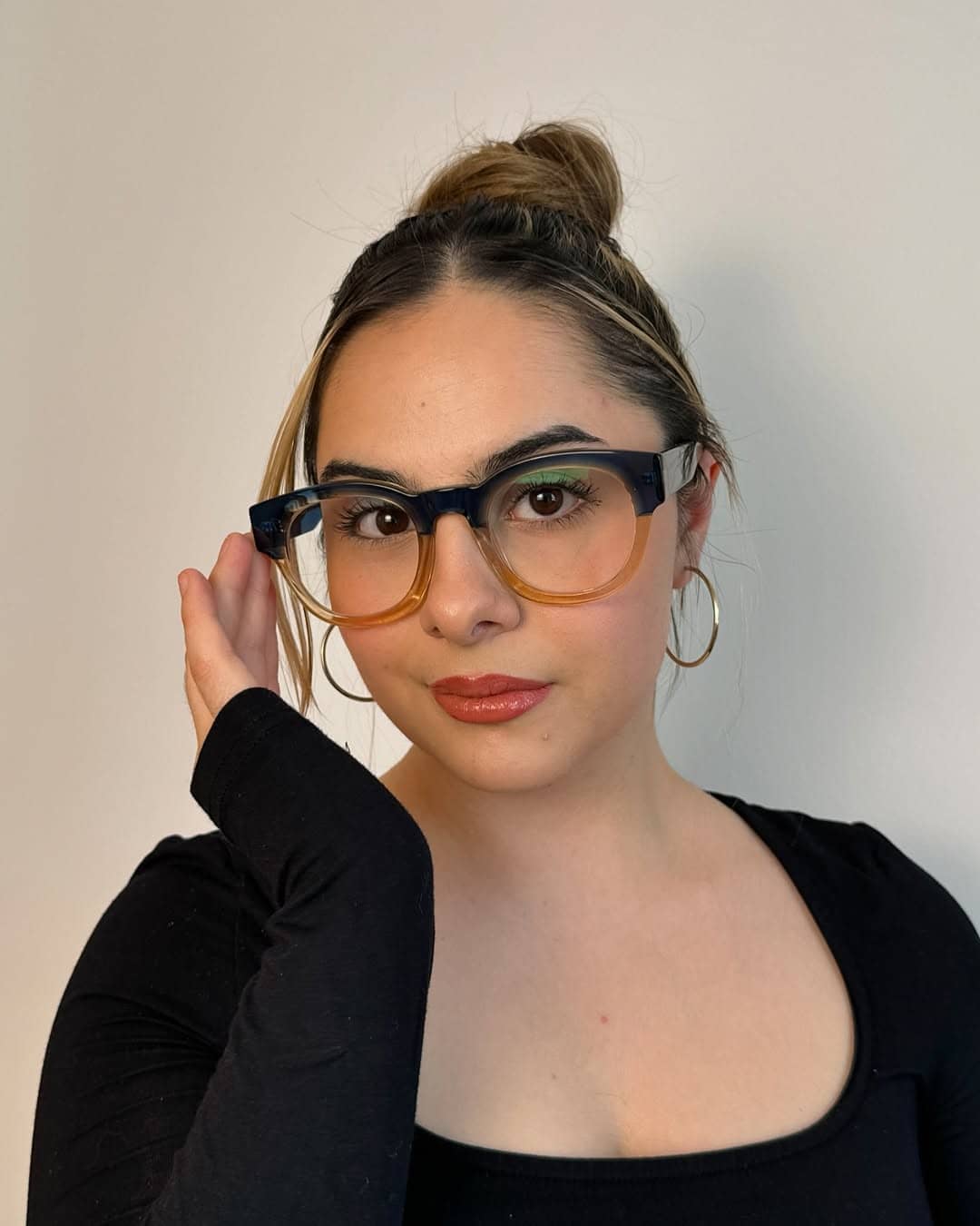 Kelsey Square Two Tone Eyeglasses | Fytoo Optical