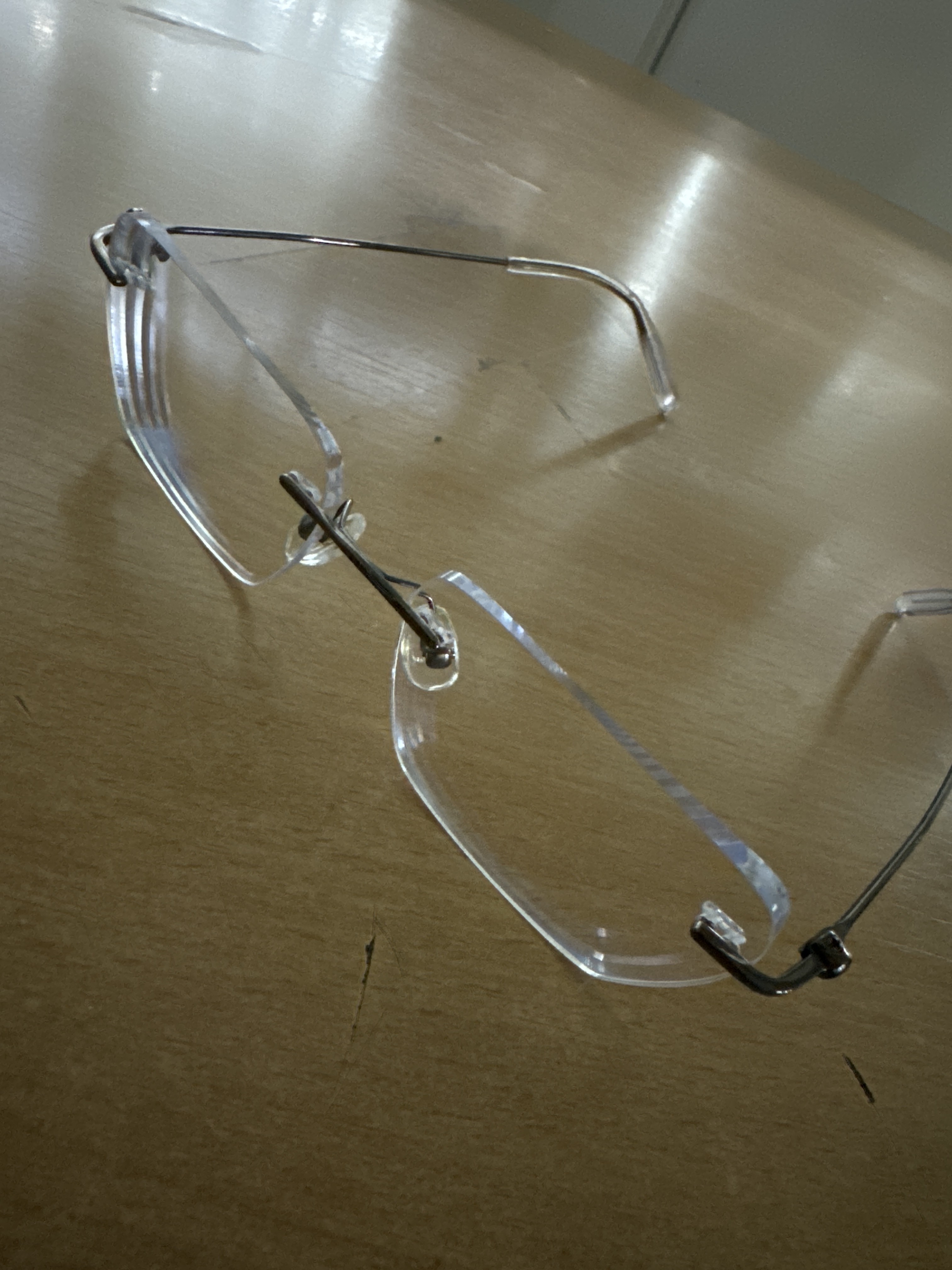 Murphy Golden Geometric Eyeglasses | Fytoo Optical