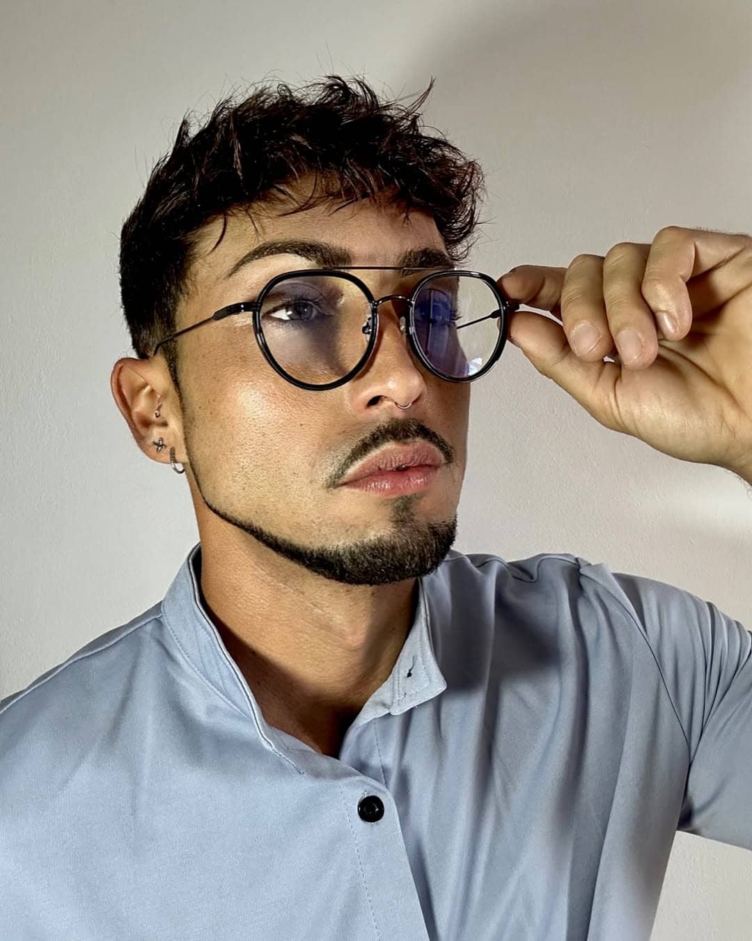 Chico Aviator Blue Eyeglasses | Fytoo Optical