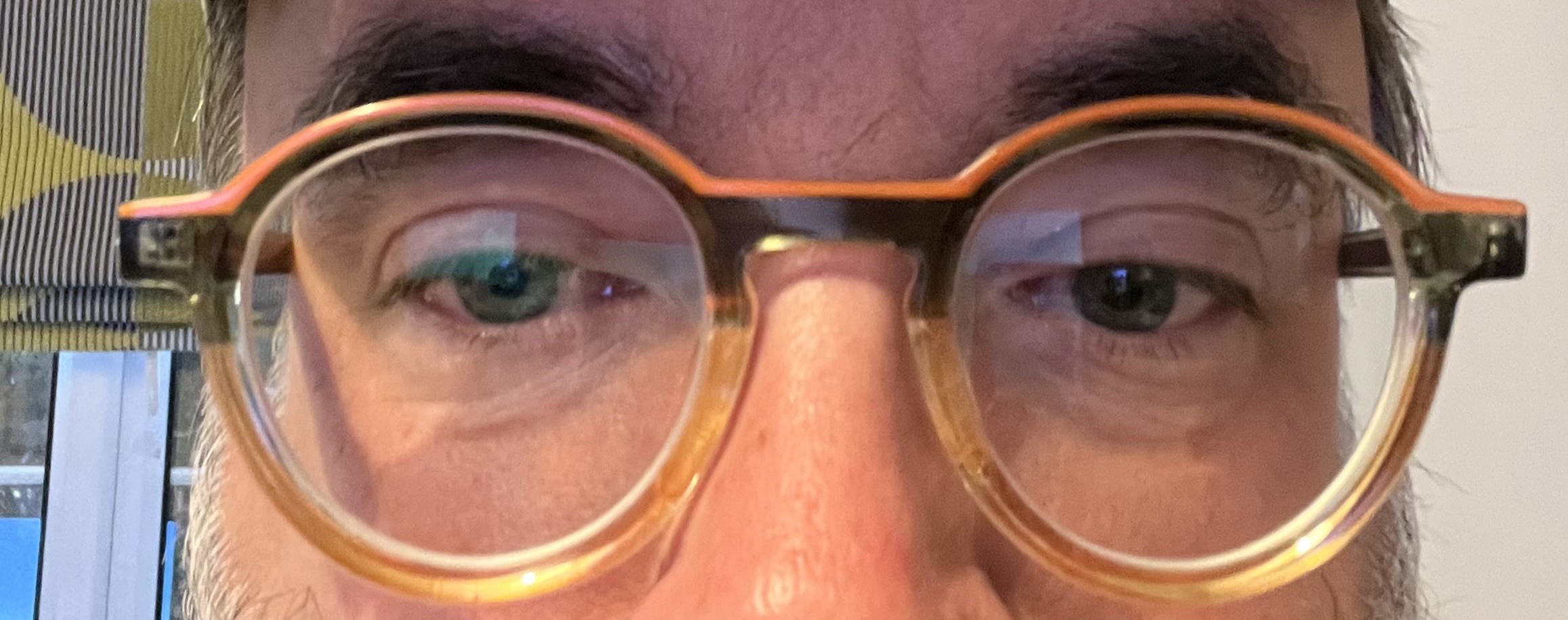 Dawn Round Two-Tone Eyeglasses | Fytoo Optical