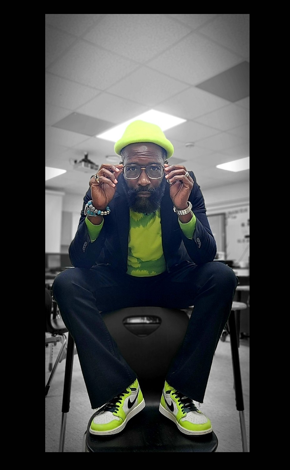 Percival Aviator Tortoiseshell Eyeglasses | Fytoo Optical