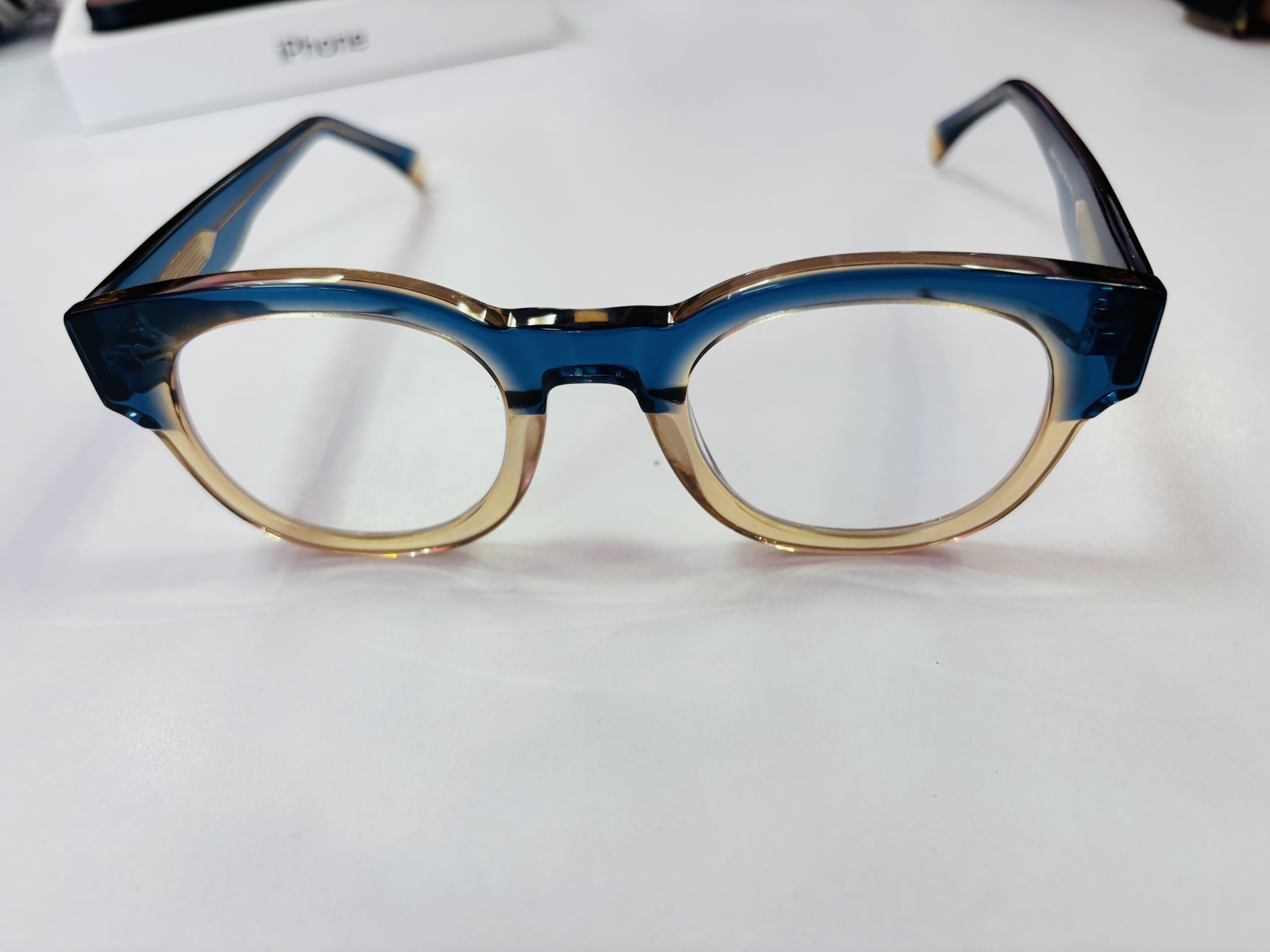 Kelsey Square Two Tone Eyeglasses | Fytoo Optical
