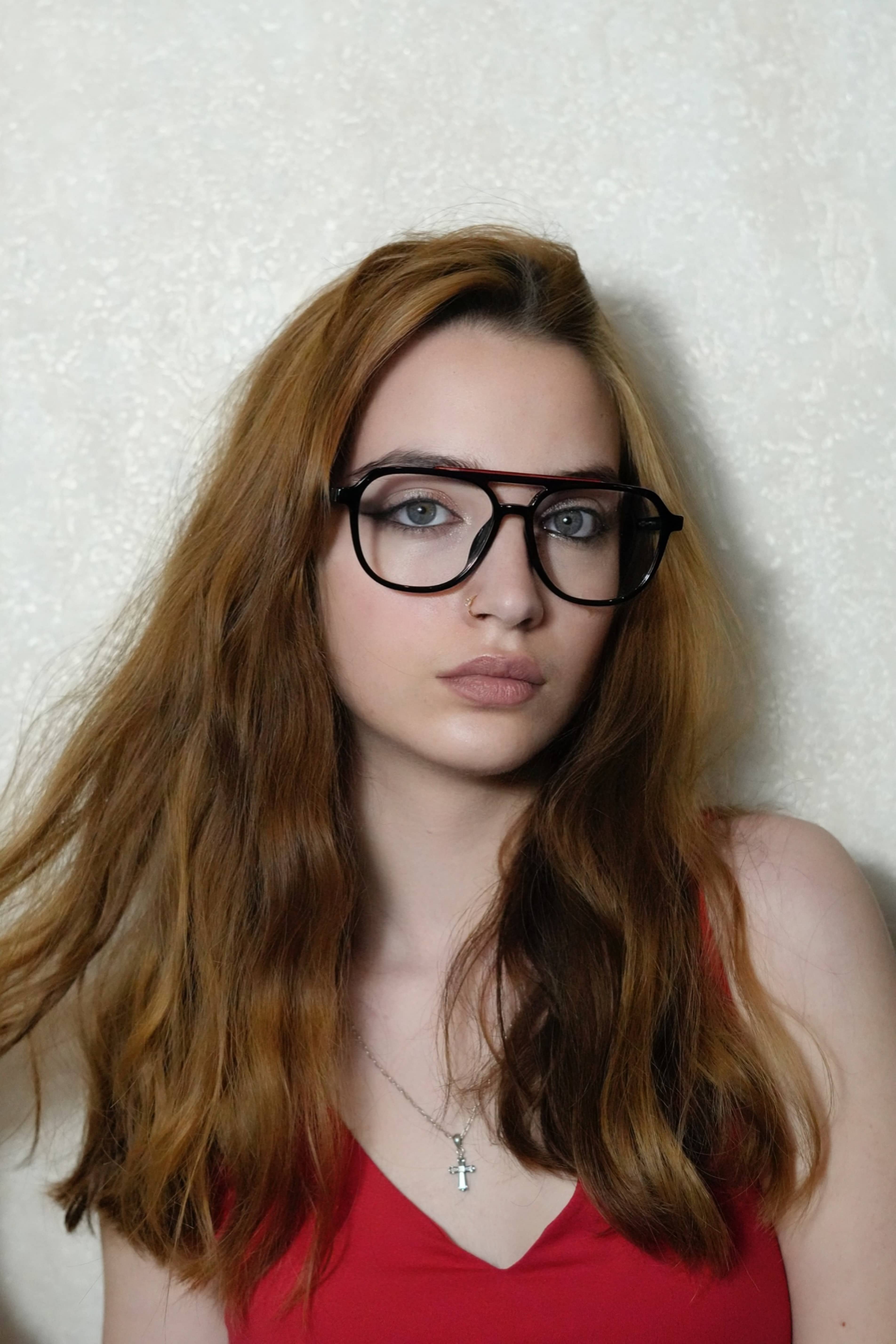 Winifred Aviator Grey Eyeglasses | Fytoo Optical