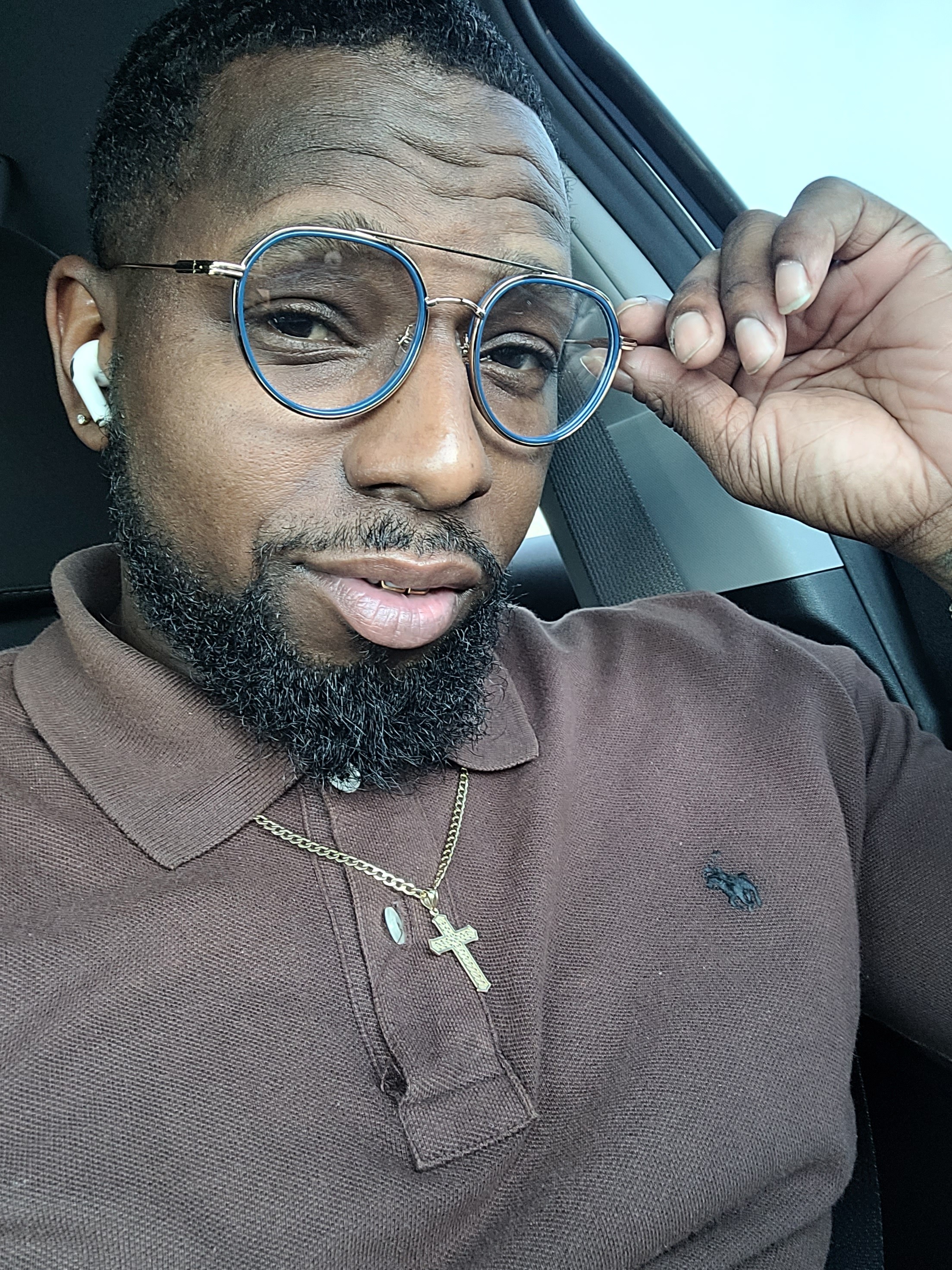Chico Aviator Blue Eyeglasses | Fytoo Optical