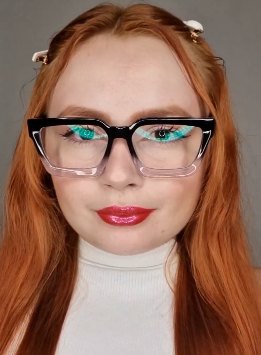 Alex Square Two-Tone Eyeglasses | Fytoo Optical