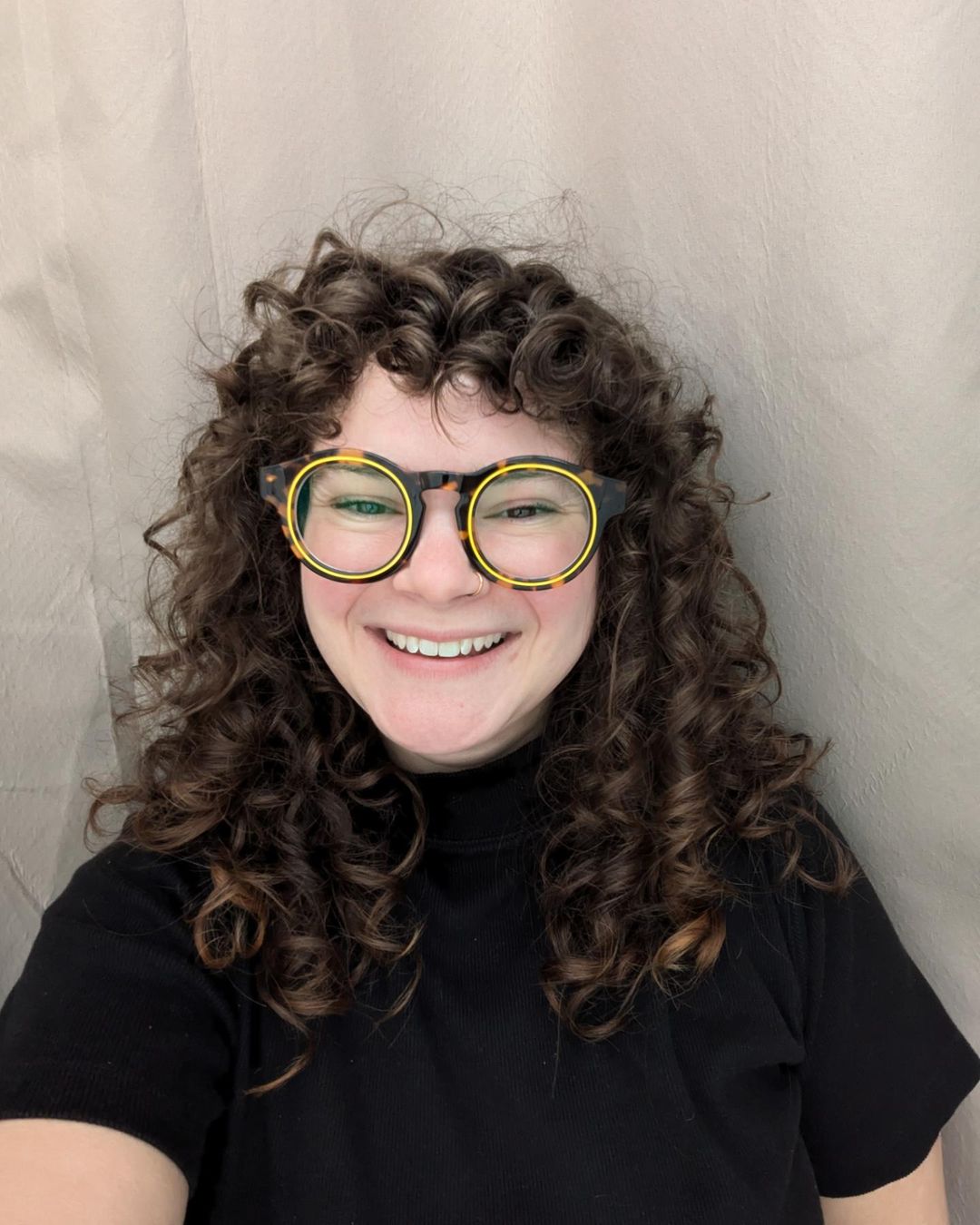 August Round Orange Eyeglasses | Fytoo Optical