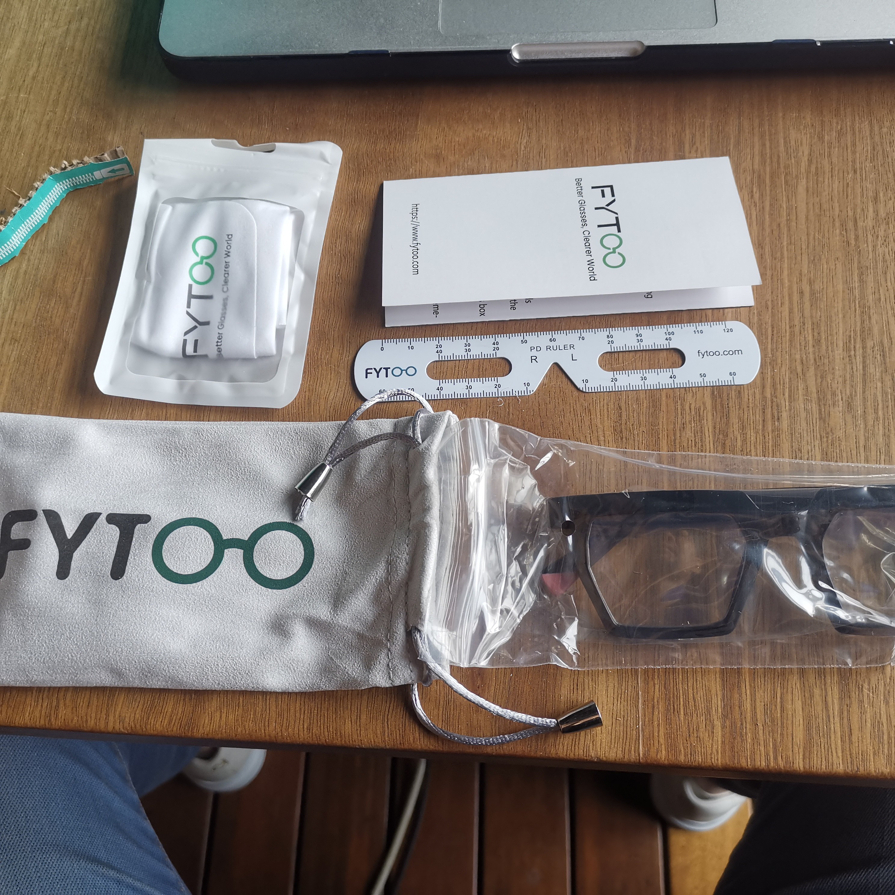 Geometric Frame Eyeglasses | Men's glasses | Fytoo Optical