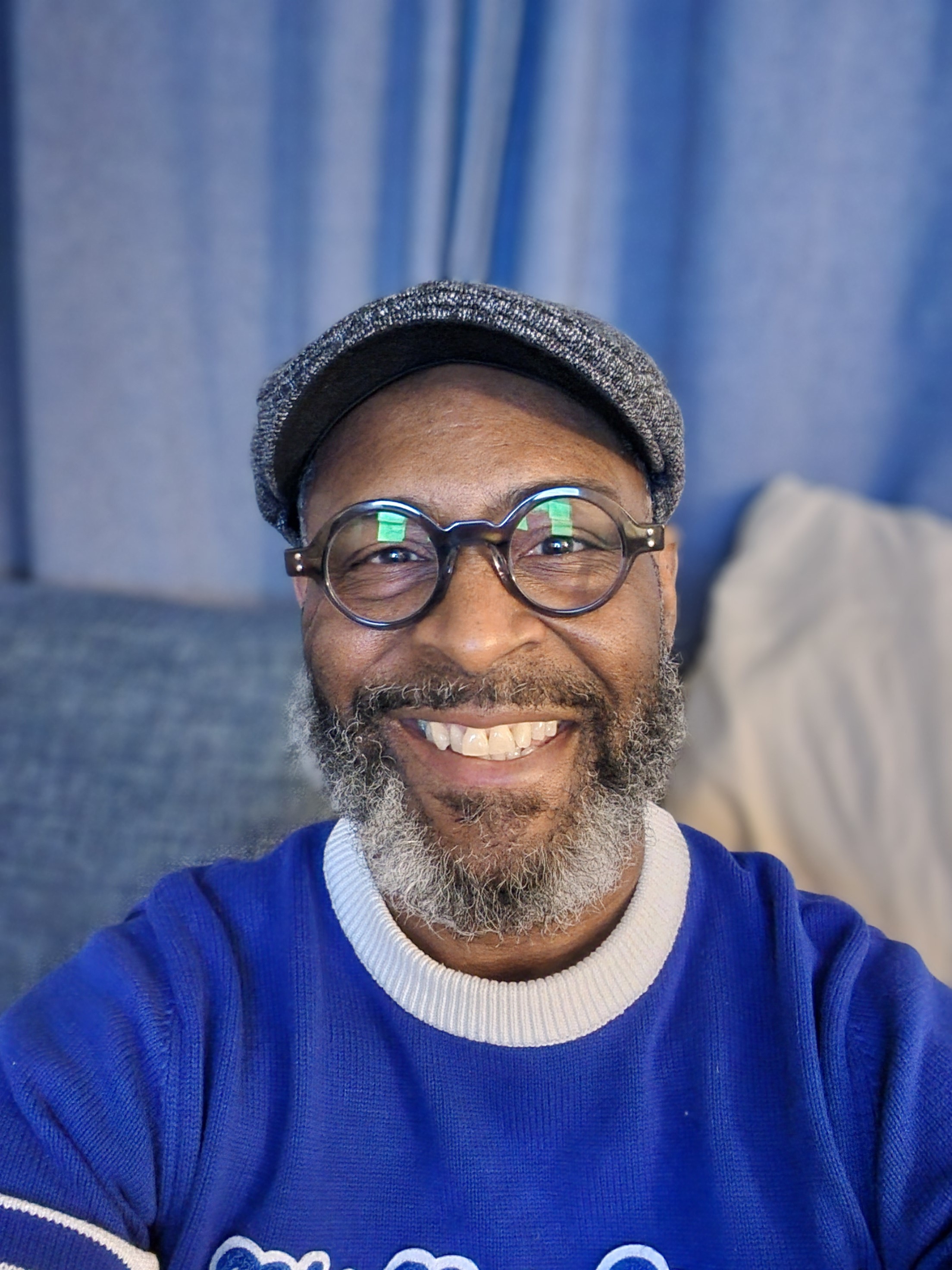 Gary Round Blue Eyeglasses | Fytoo Optical