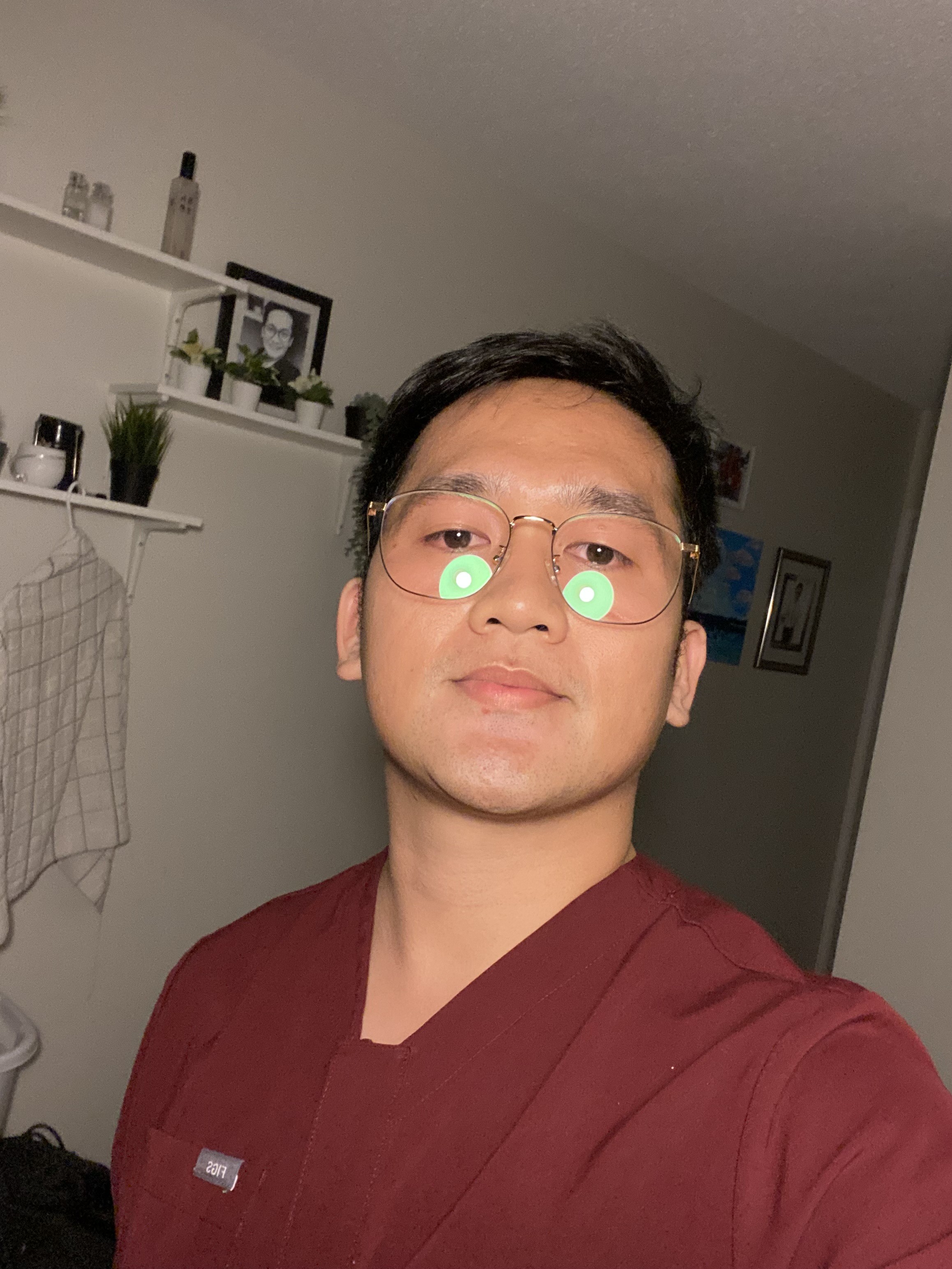 Titanium Full Rim Glasses, Geometric Round Frames | Fytoo Optical