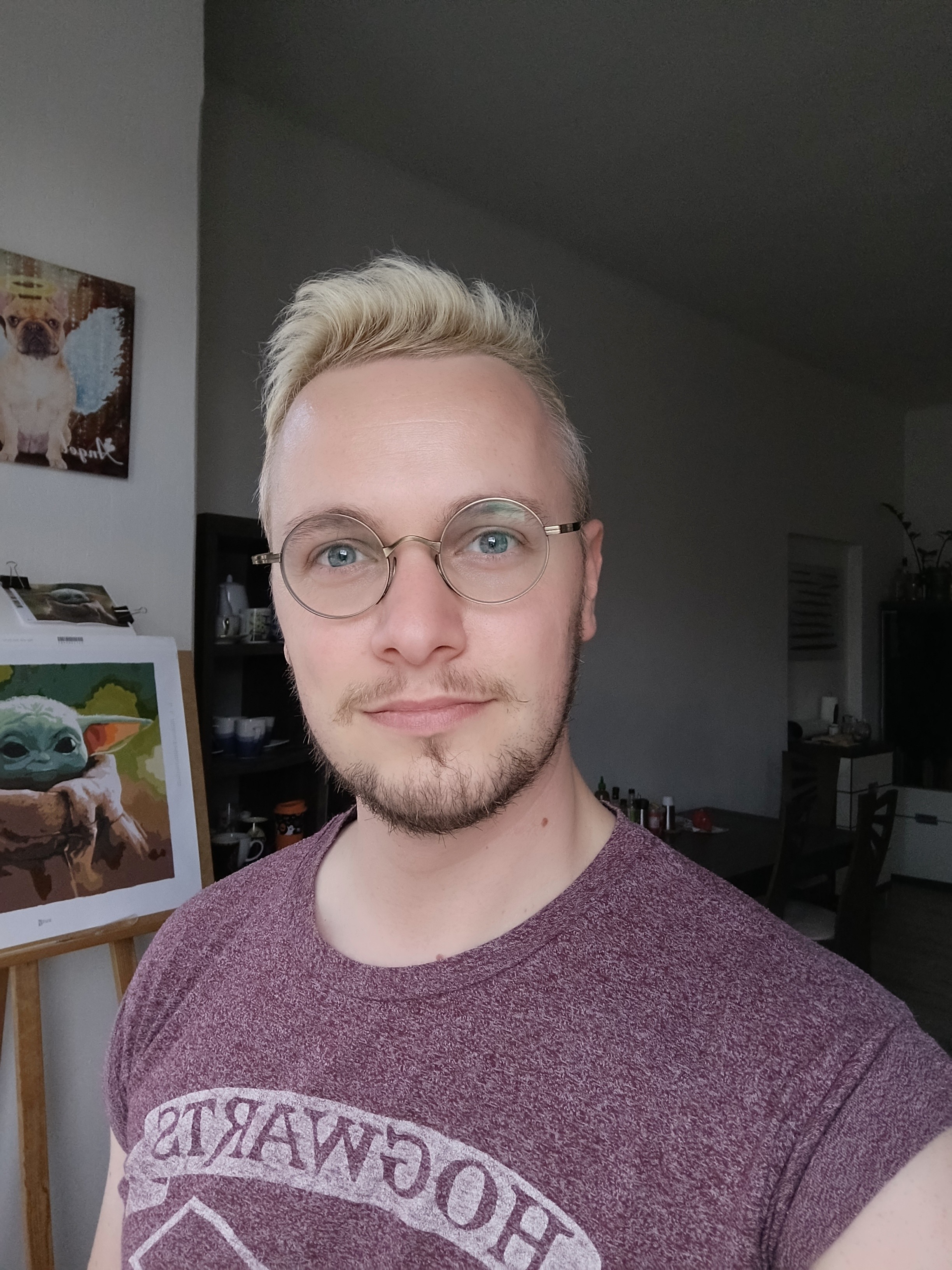 Venus Round Silver Eyeglasses | Fytoo Optical