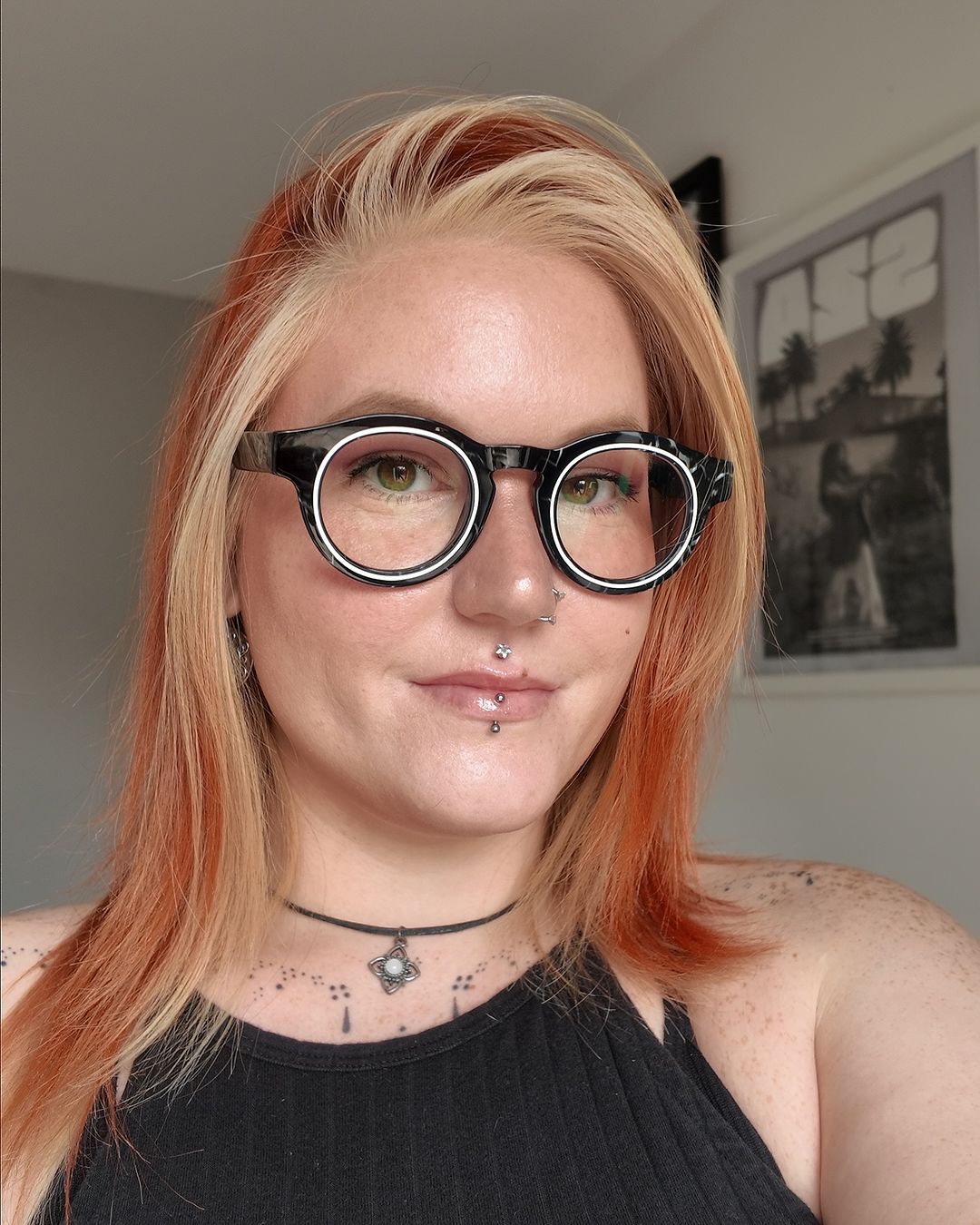 August Round Orange Eyeglasses | Fytoo Optical