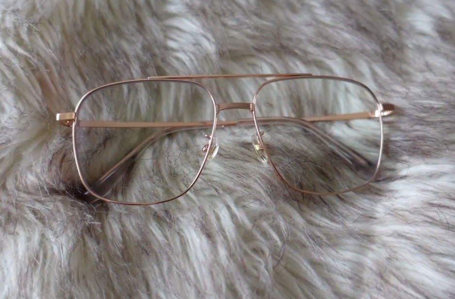 Hilary Silver Aviator Eyeglasses | Fytoo Optical