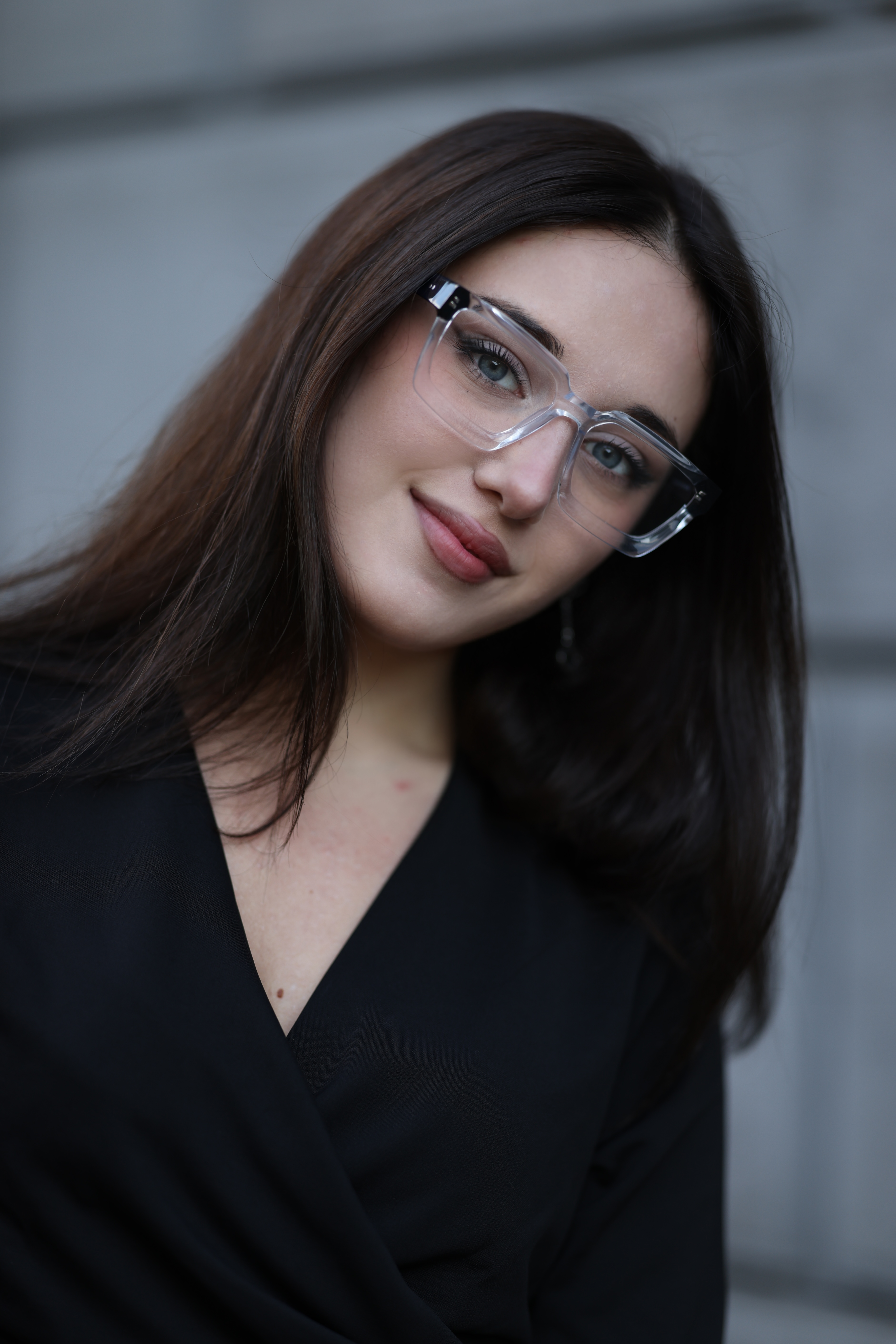 Richie Square Transparent Eyeglasses | Fytoo Optical