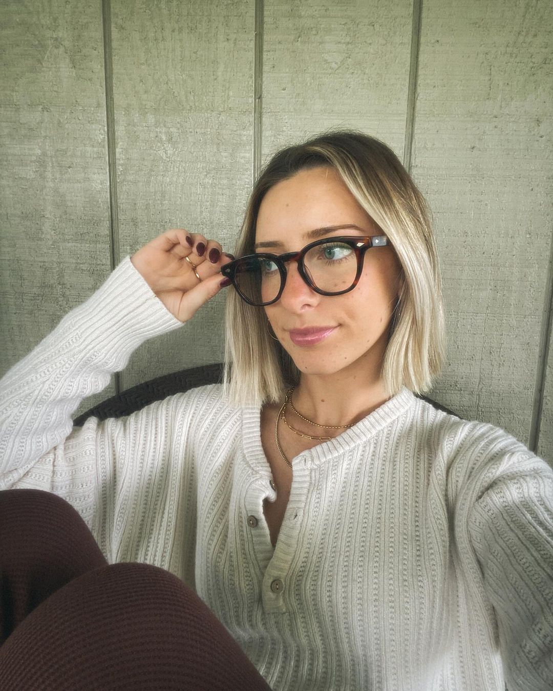 Natalie Blue Round Eyeglasses | Fytoo Optical