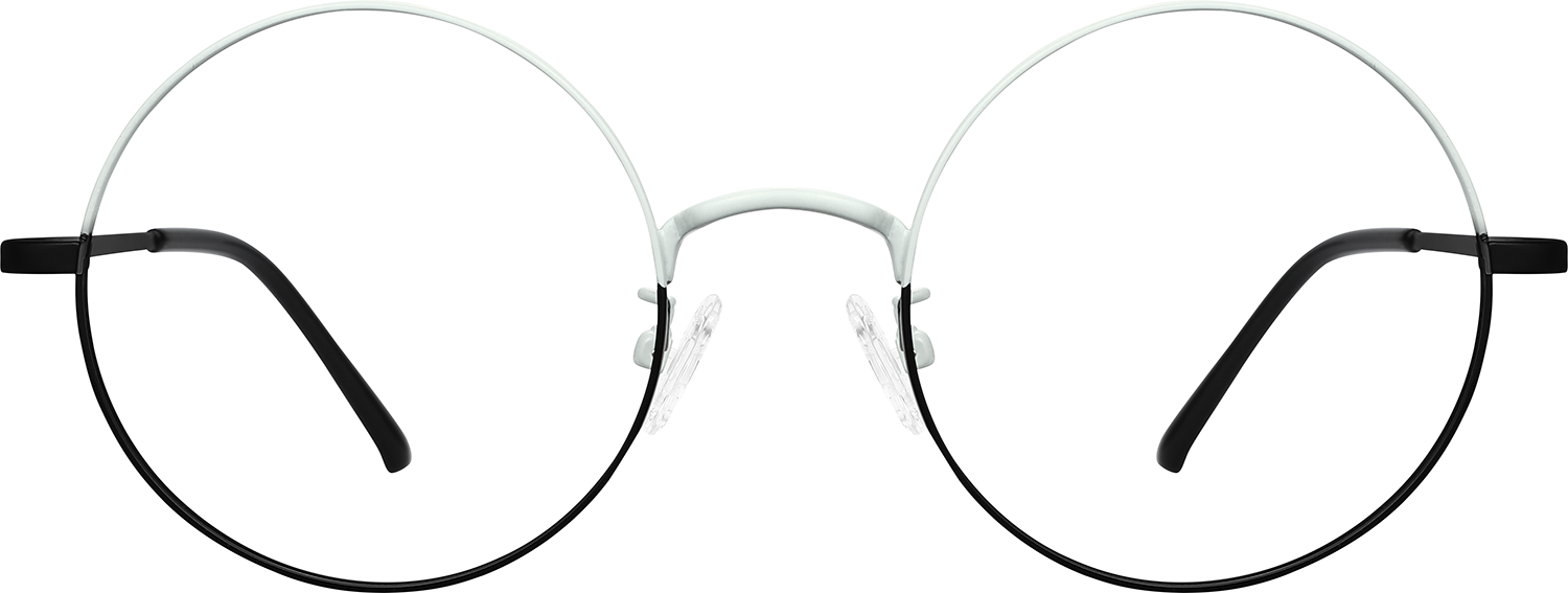 Samson Round Two Tone Eyeglasses | Fytoo Optical