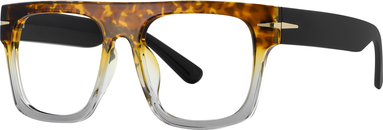 Veblen Square Two-Tone Eyeglasses | Fytoo Optical