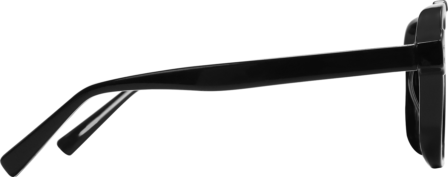 Dillon Aviator Black Eyeglasses | Fytoo Optical