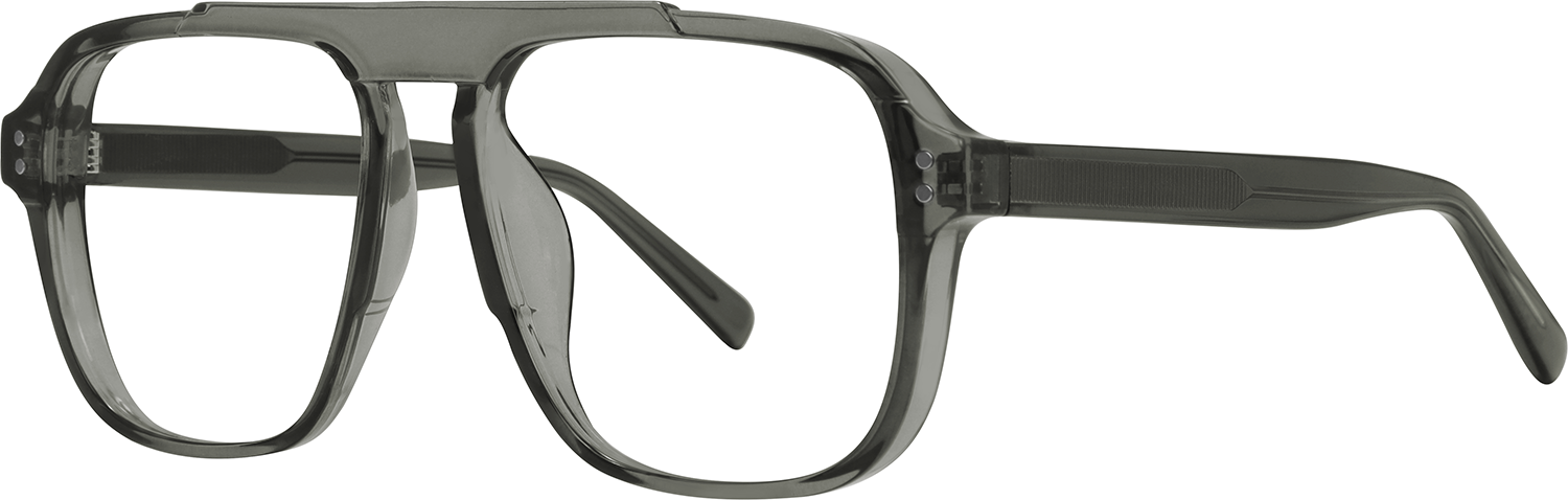 Dillon Aviator Grey Eyeglasses | Fytoo Optical
