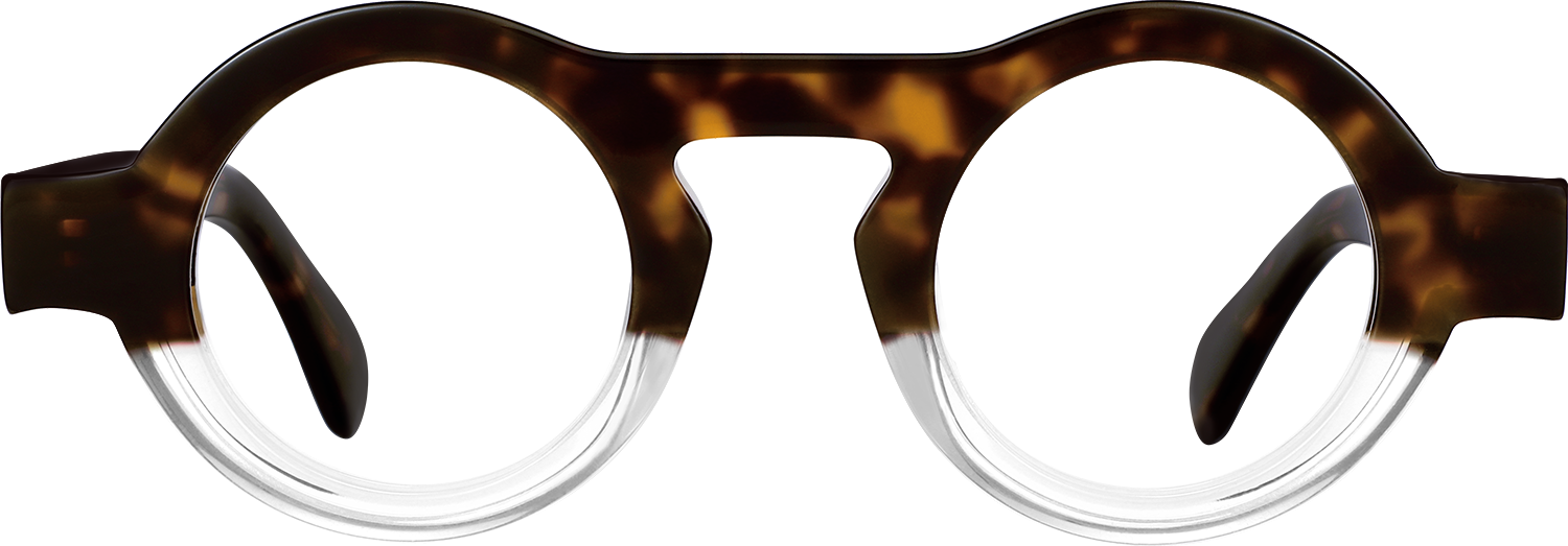 Milo Round Two Tone Eyeglasses | Fytoo Optical