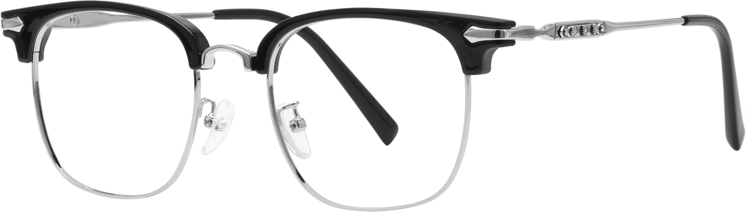 Browline Frame Eyeglasses | Men's glasses | Fytoo Optical