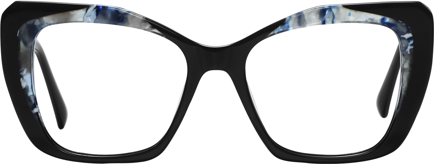 Bernice Black Cateye Eyeglasses | Fytoo Optical