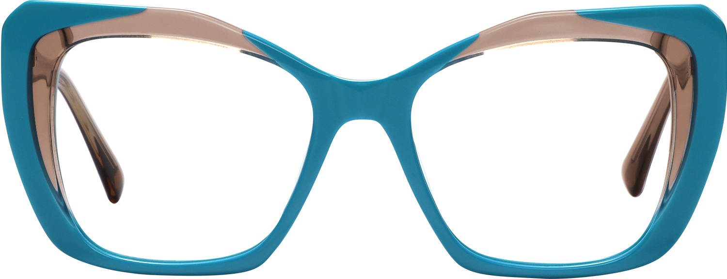 Bernice Blue Cateye Eyeglasses | Fytoo Optical