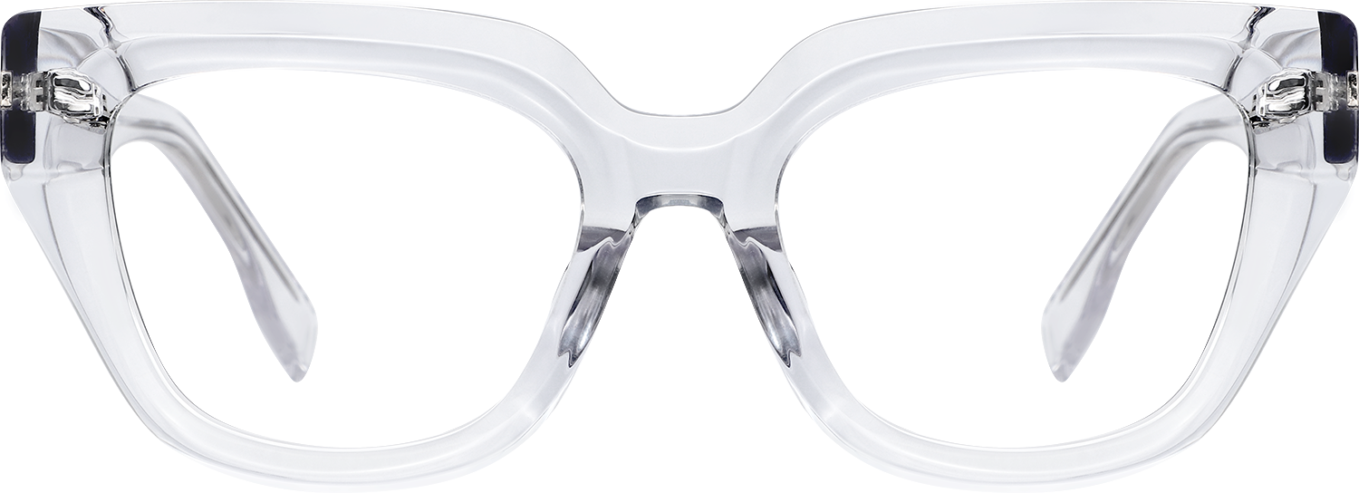 Faeliorana Geometric Transparent Eyeglasses | Fytoo Optical