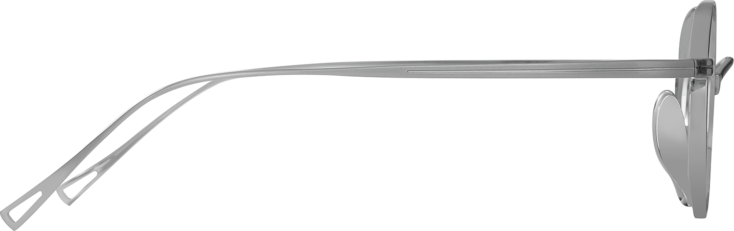Venus Round Silver Eyeglasses | Fytoo Optical