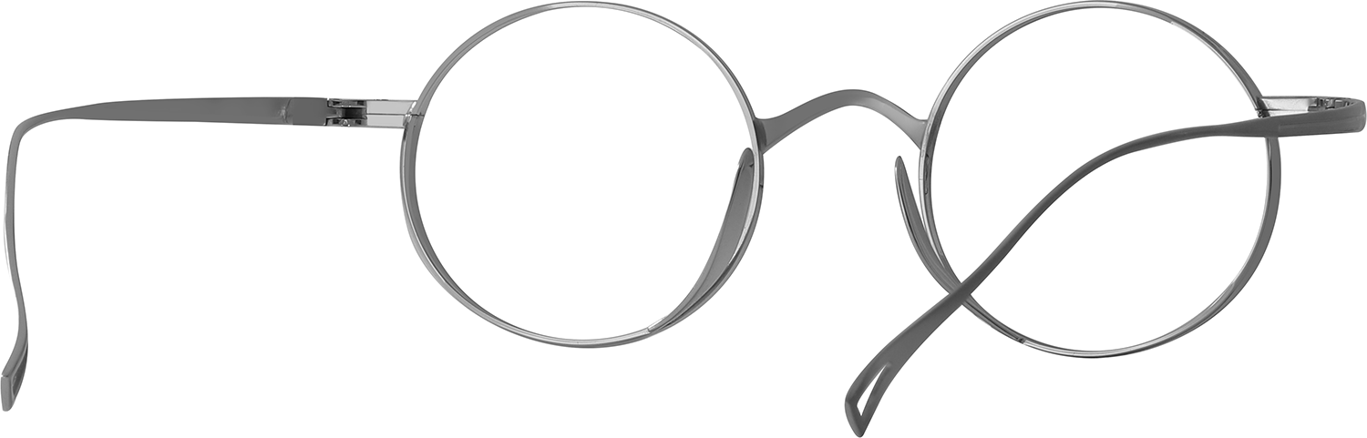 Venus Round Silver Eyeglasses | Fytoo Optical