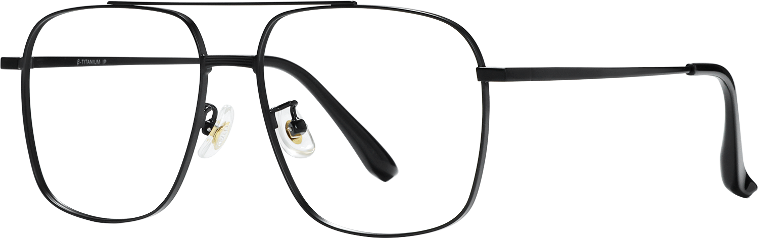 Hilary Silver Aviator Eyeglasses | Fytoo Optical