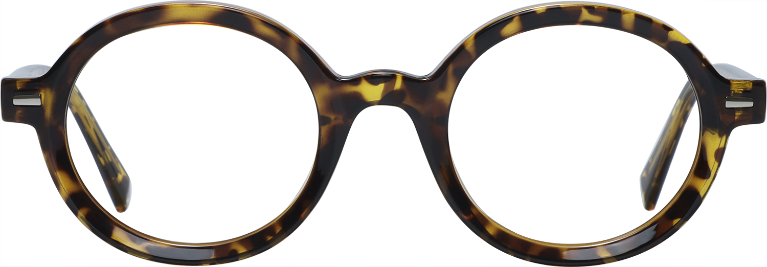 Nathaniel Tortoiseshell TR Oval Eyeglass | Fytoo Optical