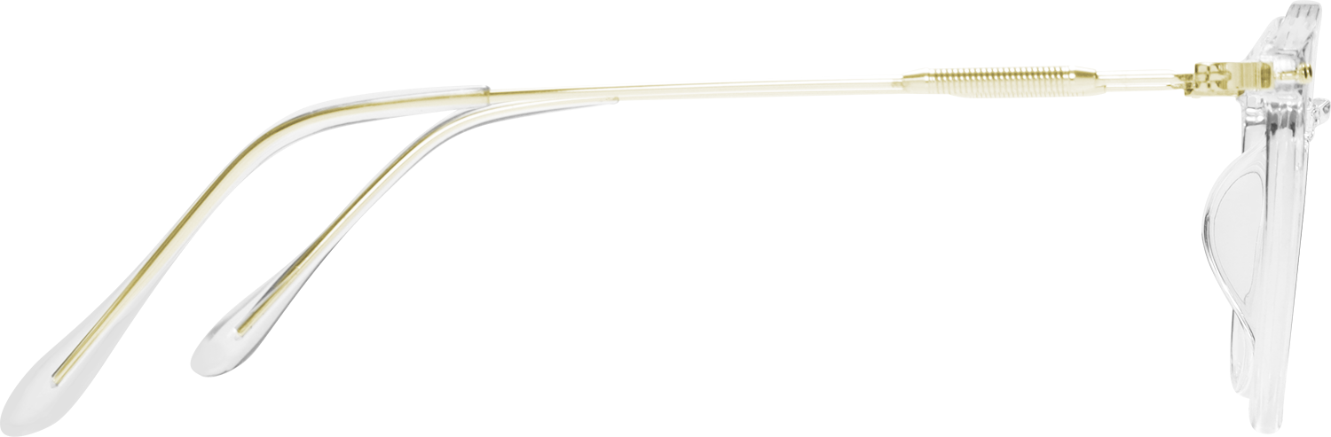 Gabrielle Transparent TR Round Eyeglass | Fytoo Optical