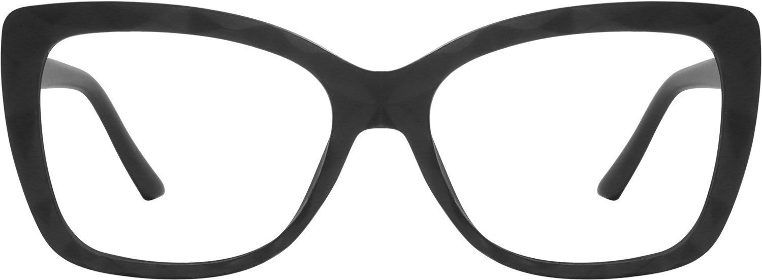 Veronica Black Cateye Eyeglasses | Fytoo Optical