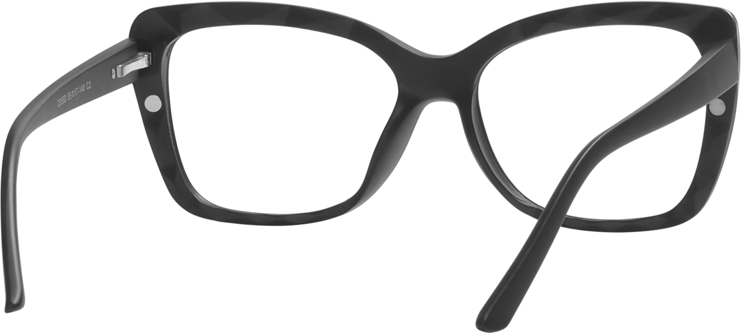 Veronica Black Cateye Eyeglasses | Fytoo Optical