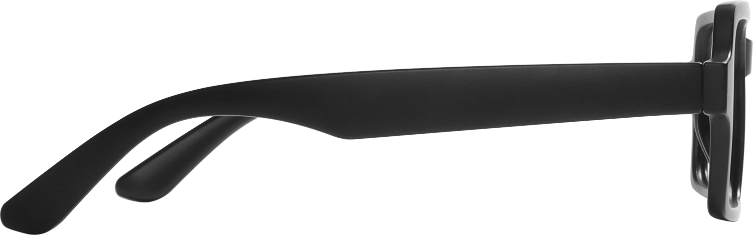Conan Black Geometric Eyeglasses | Fytoo Optical