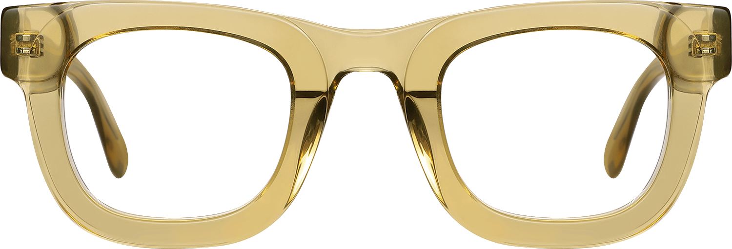 Aerelithia Square Light Coffee Eyeglasses | Fytoo Optical