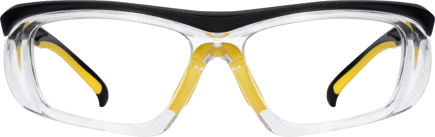 Raymond Black Rectangle Eyeglasses | Fytoo Optical